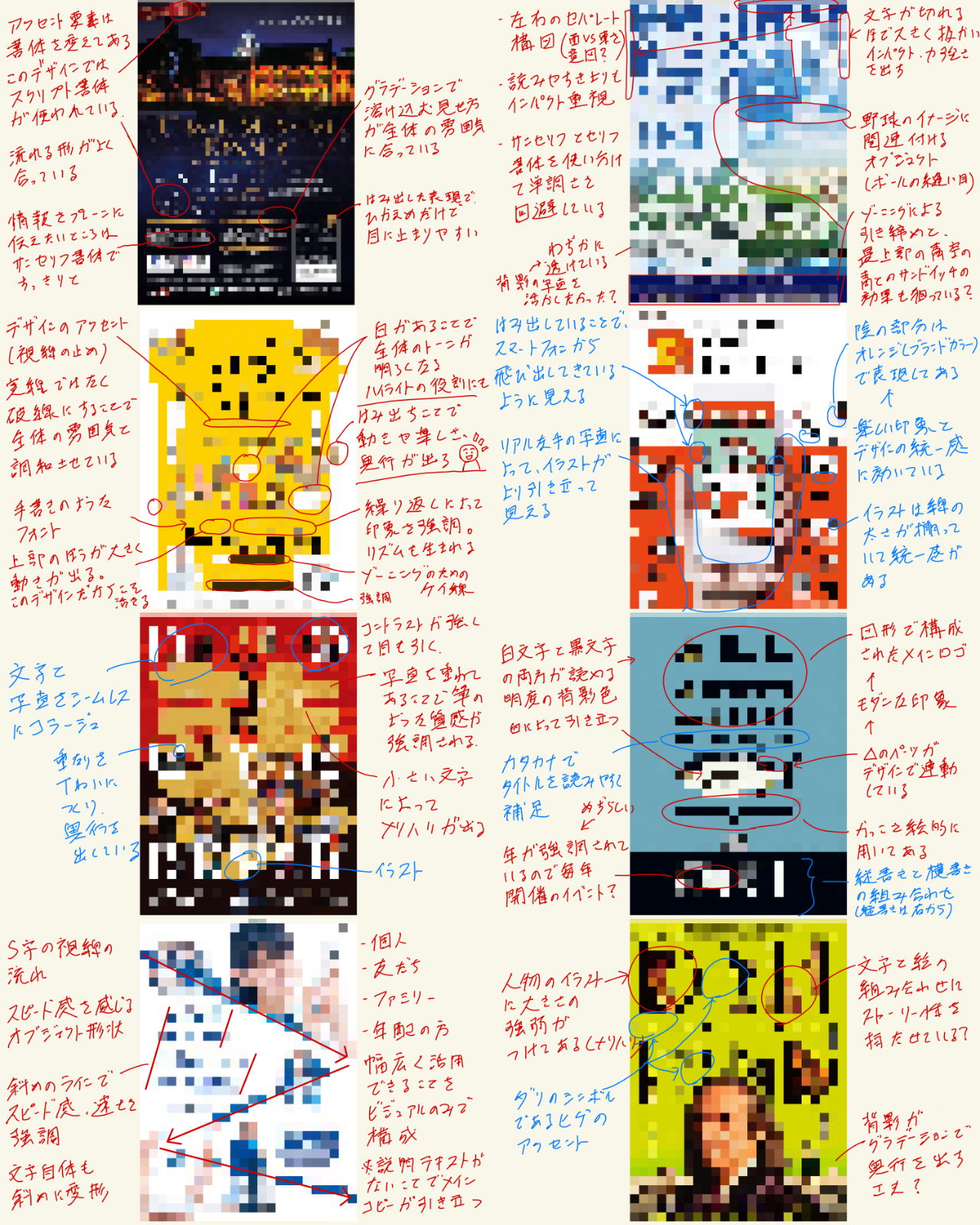 良いグラフィックデザインの気付きと共通点 | Blog | Yuya Kinoshita